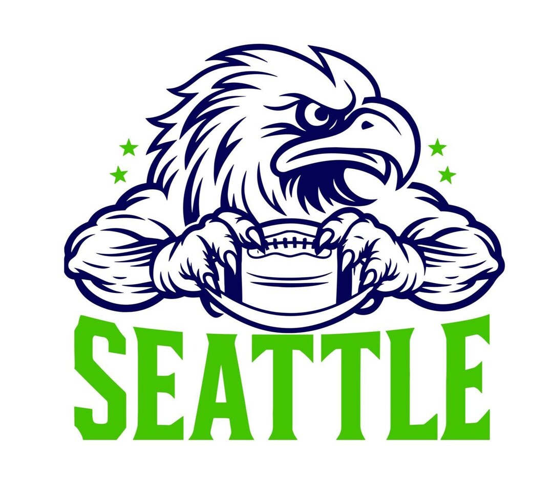 Seattle Football SVG PNG: Sports Design for Cricut, Silhouette (digital ...