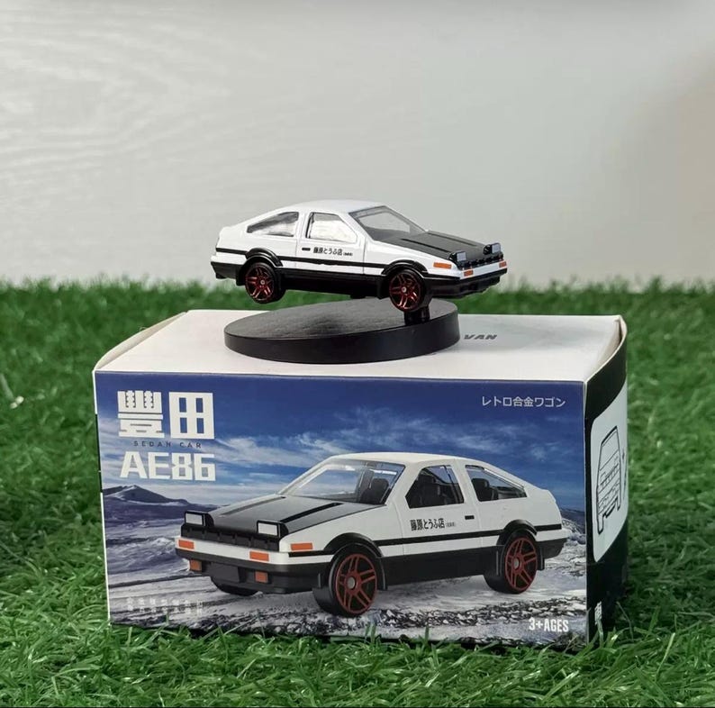 Alloy Car Model AE86 Drifting, Spinning Tail, Interior Dashboard ...