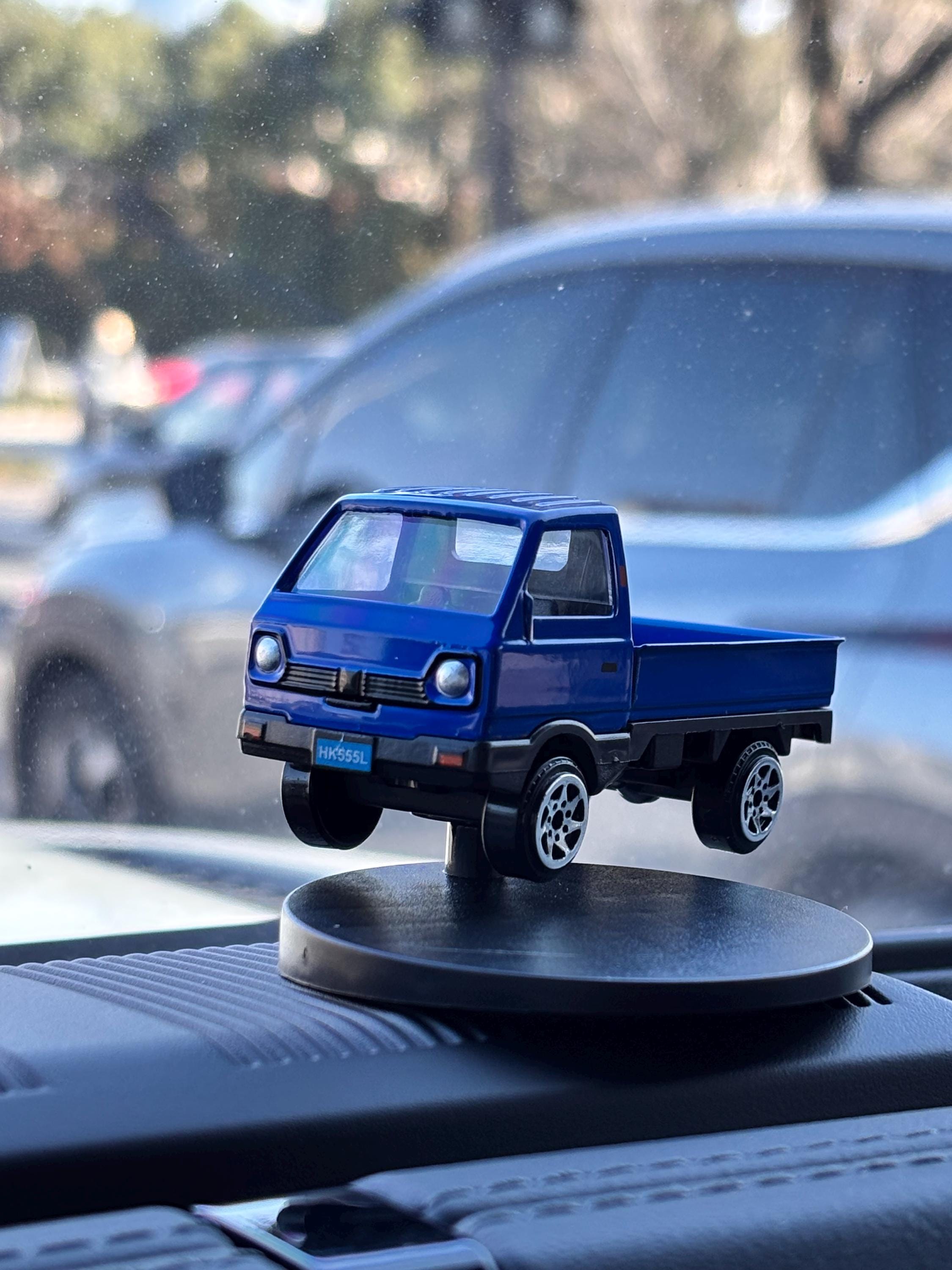Alloy AE86 Car Model: Mini Blue JDM Truck, Spinning Tail - Etsy