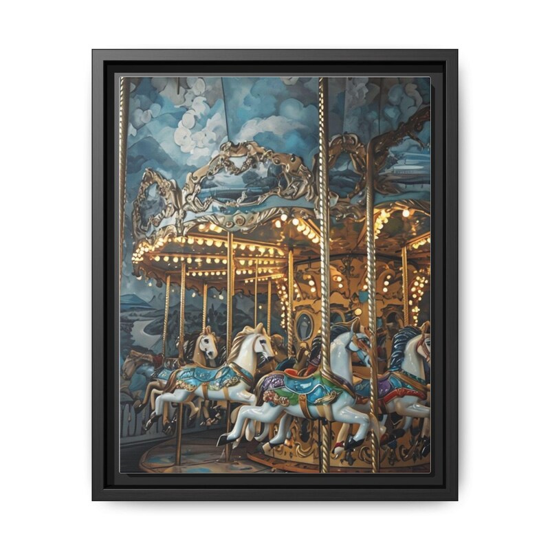 Carousel Horse Art - Etsy