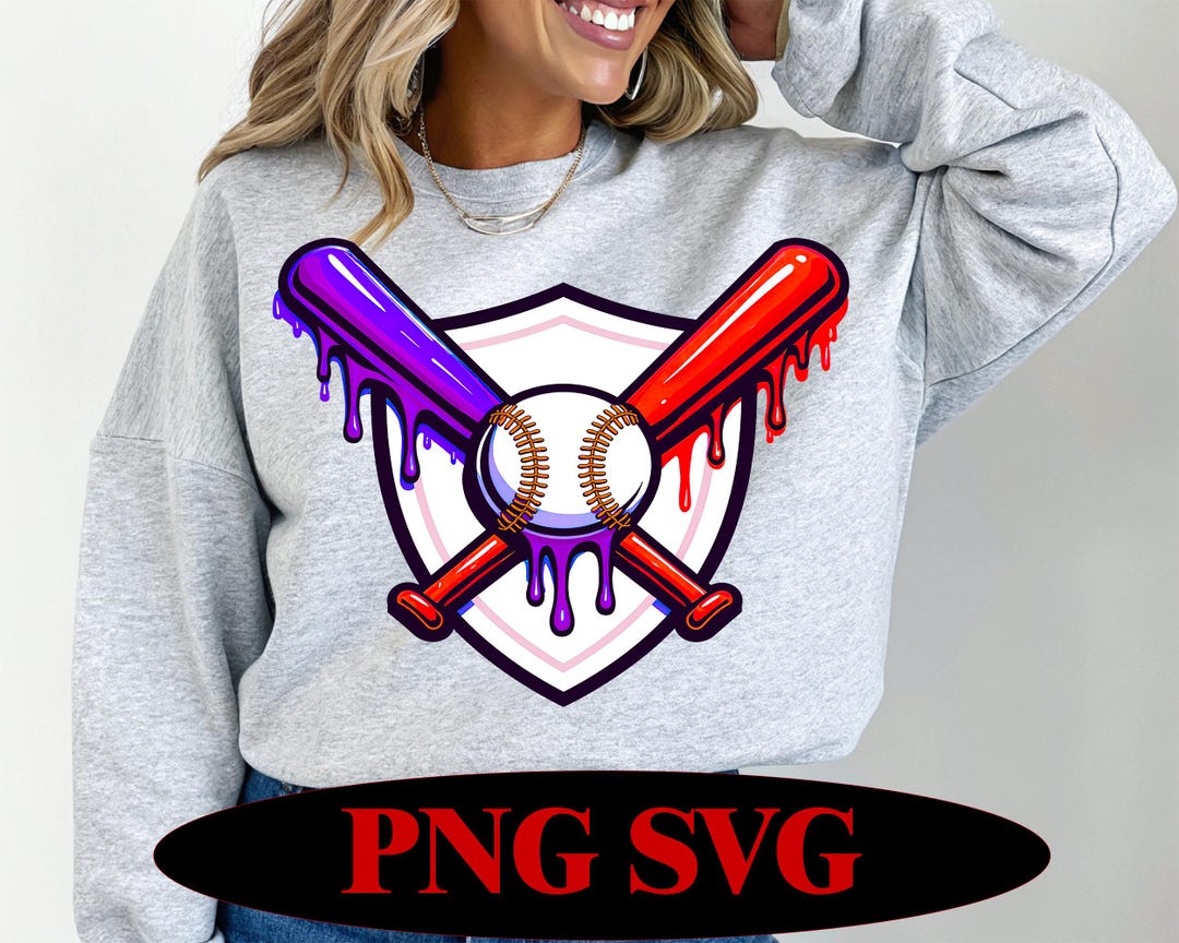 Drip Boys Baseball Bat - Cool Drip Baseball Design | Perfect for ...