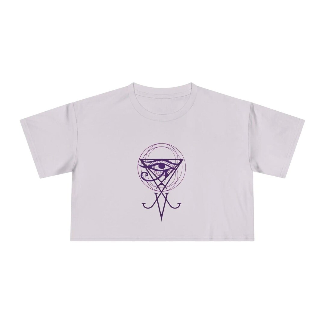 Veil Lifter Sigil Symbol Crop Tee - Etsy