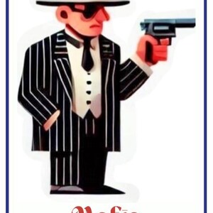 Mafia Game Cards, Printable Cards for the Classic Party Game - Etsy