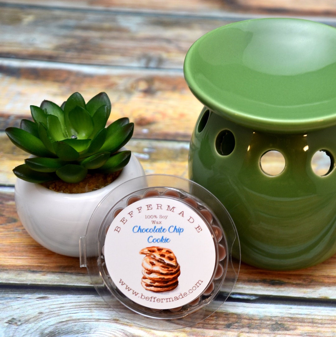 Chocolate Chip Cookie Wax Tart, 1 Oz Mini Soy Wax Melt - Etsy