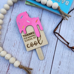Teacher Gift Card Holder, Popsicle Gift Card Holder, Teacher Gift ...