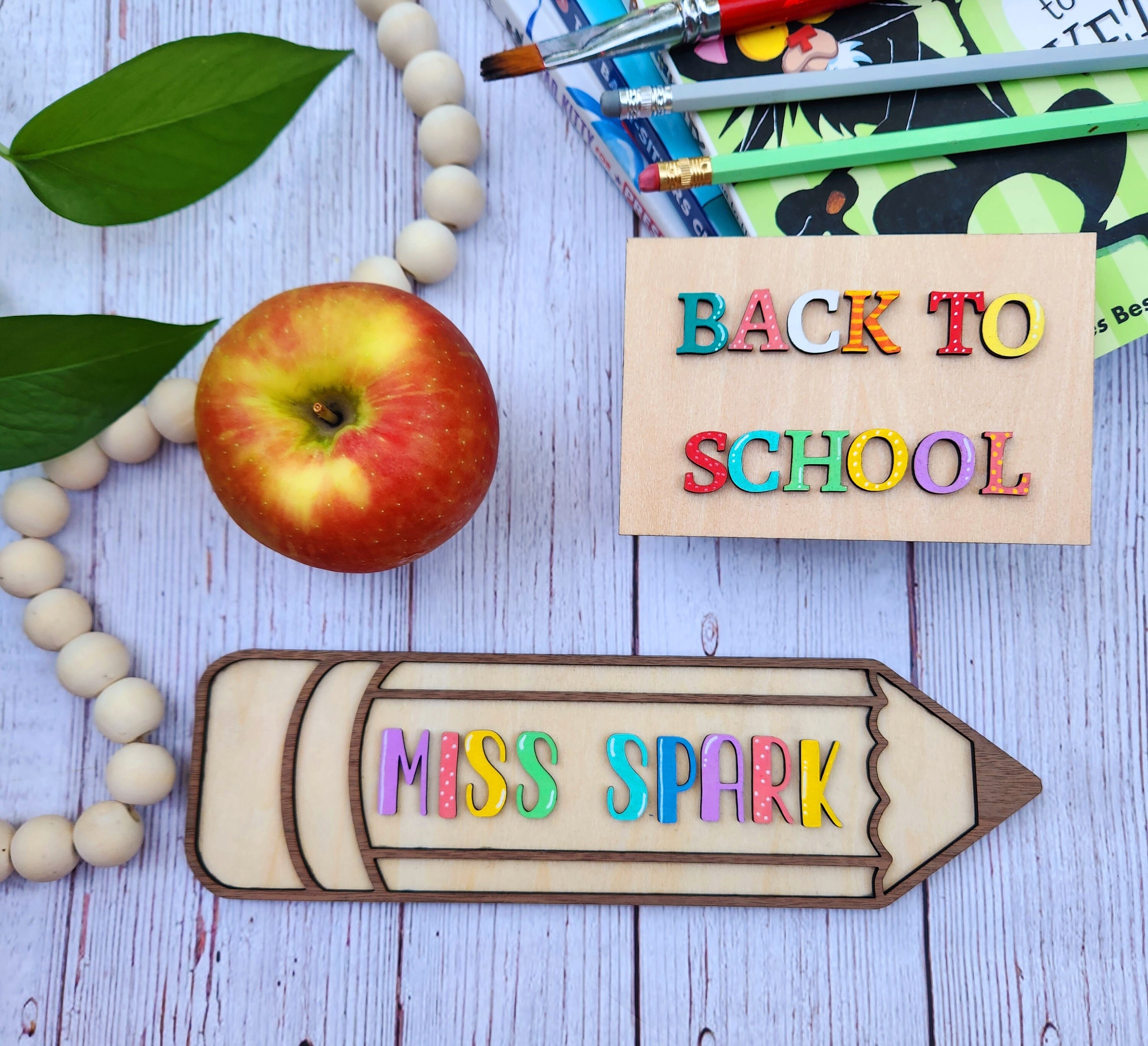 Teacher Classroom Sign, Teacher Name Sign, Pencil Name Sign, Teacher ...