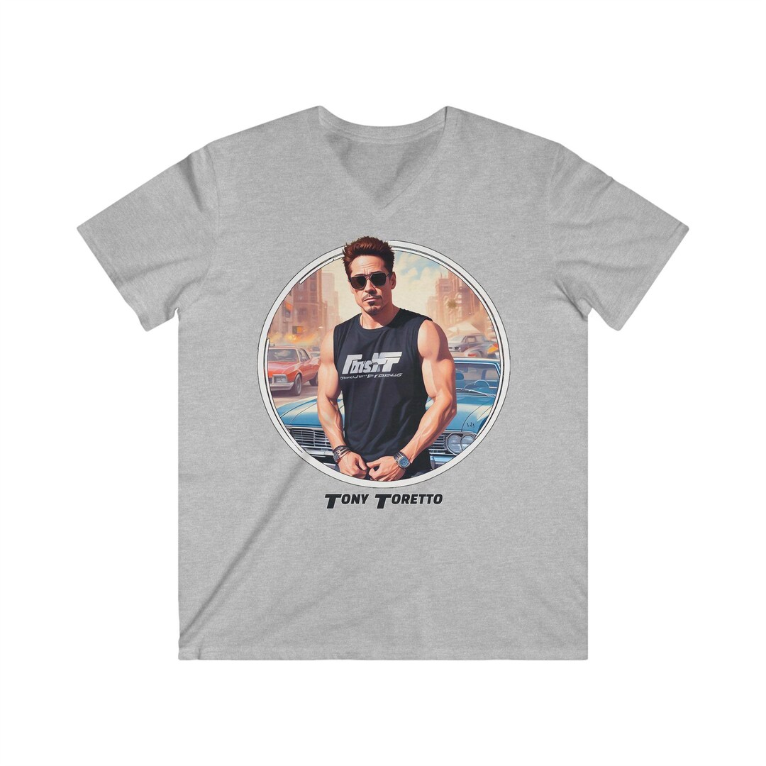 Tony Toretto Tony Stark as Dominique Toretto T-shirt - Etsy