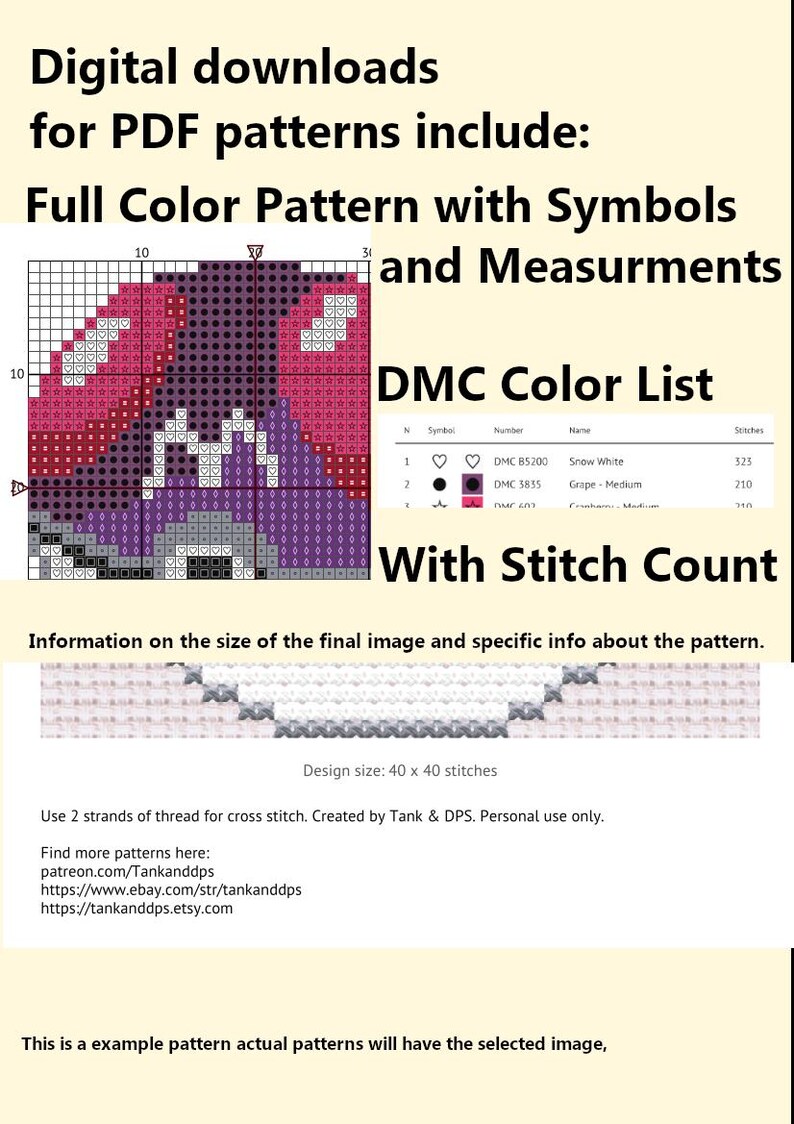 Jinu Cat Derpy Idiot Tiger K Pop Hunter Demon Blue Easy Crossstitch ...