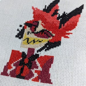 Hazbin Hotel Alastor Cross Stitch Pattern Digital Download - Etsy Australia