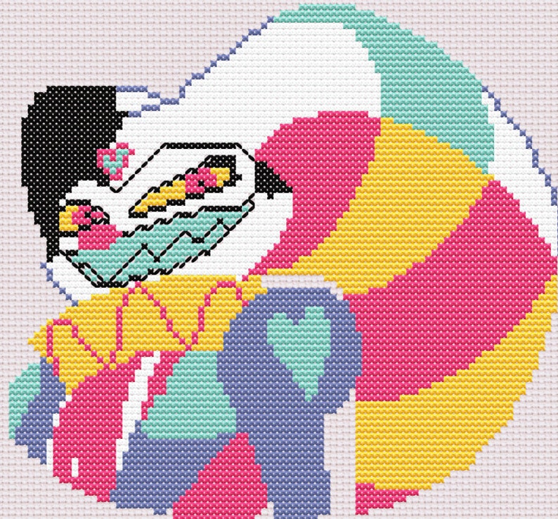Hell of a Boss Fizzarolli Clow Cross Stitch Needlepoint Pattern Digital ...