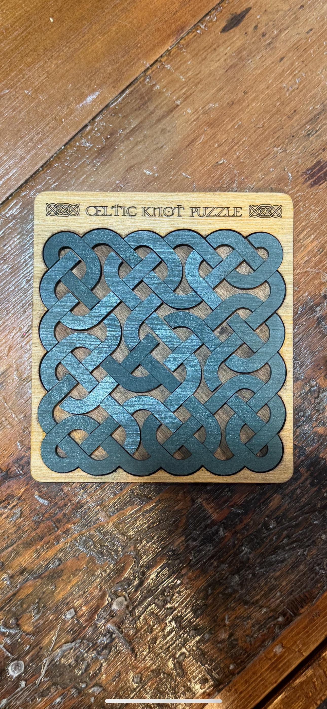 Celtic Knot Puzzle - Etsy