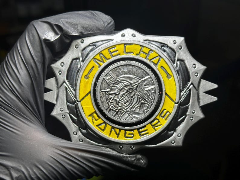 Godzilla Vs Power Rangers Inspired Mecha Kaiju Ranger Power Coins - Etsy
