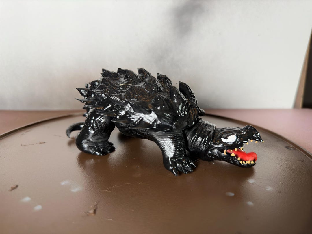 Venom Symbiote Turtle Figure - Etsy