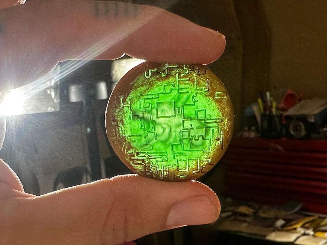 Power Rangers 2017 Movie Rita’s Green Dragon Coin for 2017 Toy - Etsy