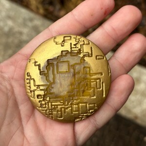 Power Rangers 2017 Movie Inspired Yellow Ranger Ninjetti Bear Coin - Etsy