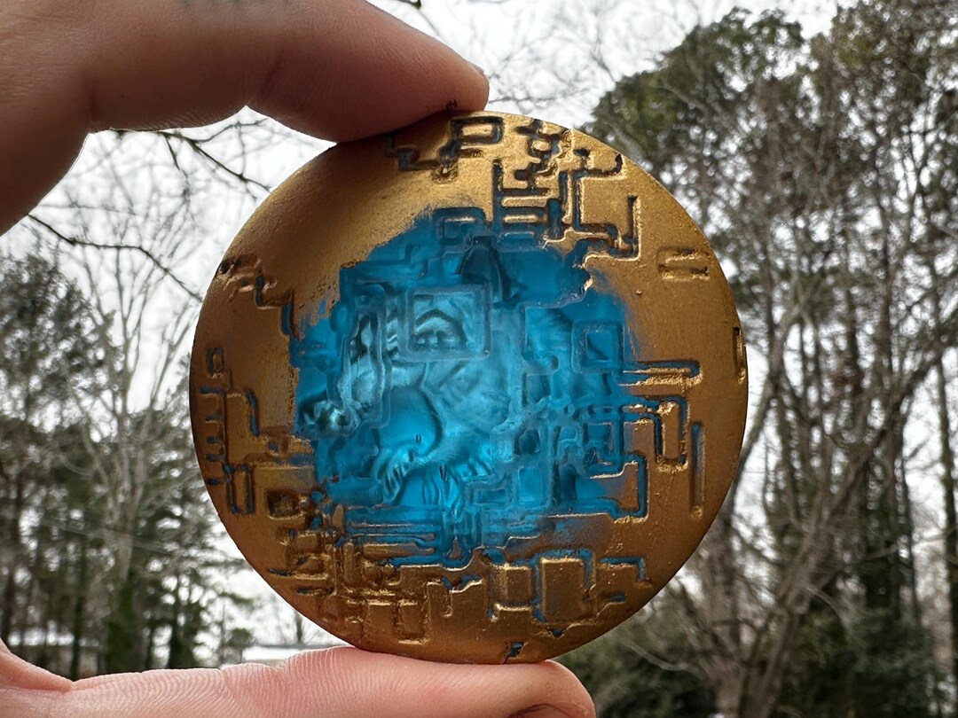 Power Rangers 2017 Movie Inspired Blue Ranger Ninjetti Wolf Coin - Etsy