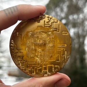Power Rangers 2017 Movie Inspired Yellow Ranger Ninjetti Bear Coin - Etsy