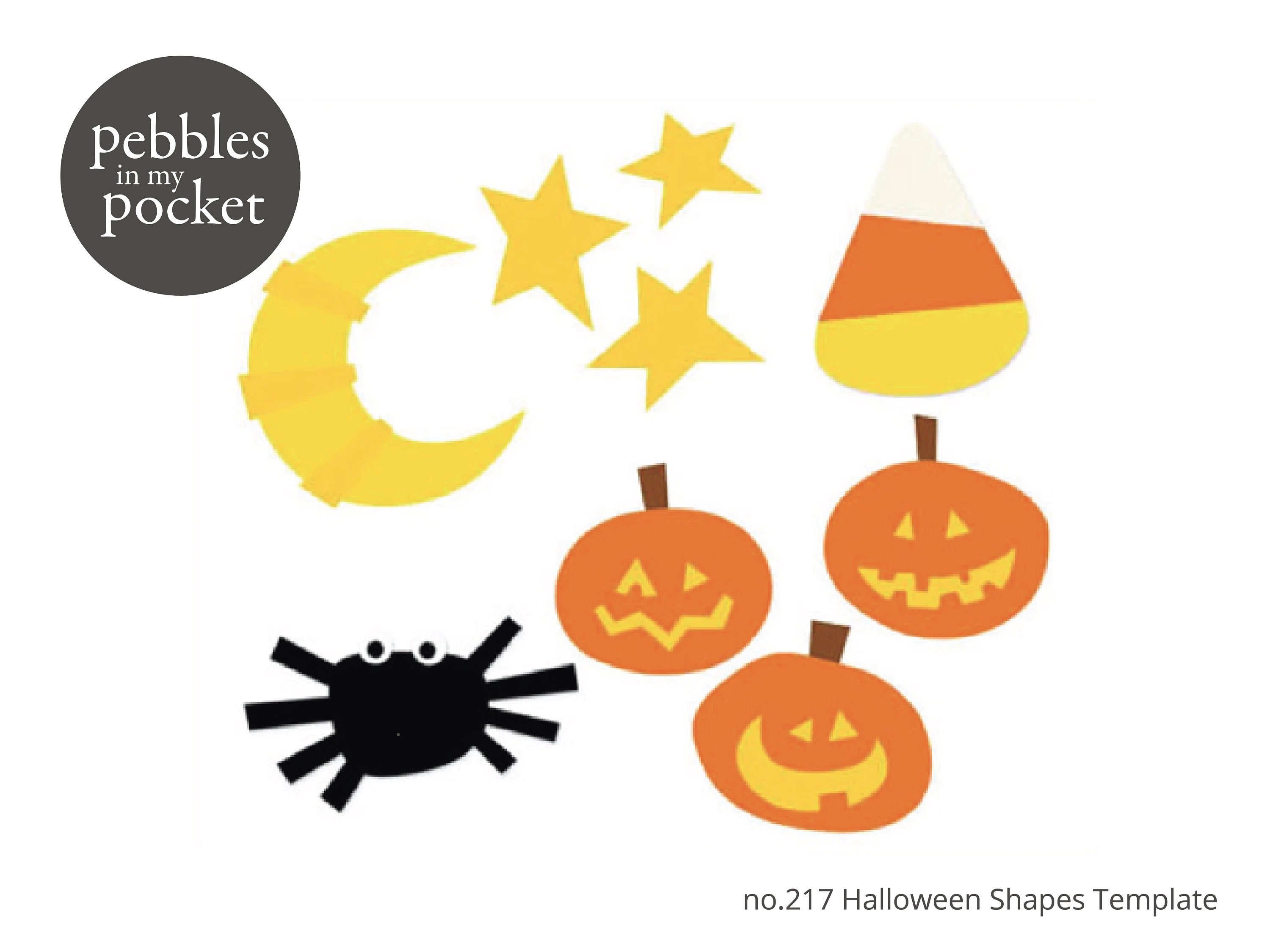 Halloween Shapes To Cut Out