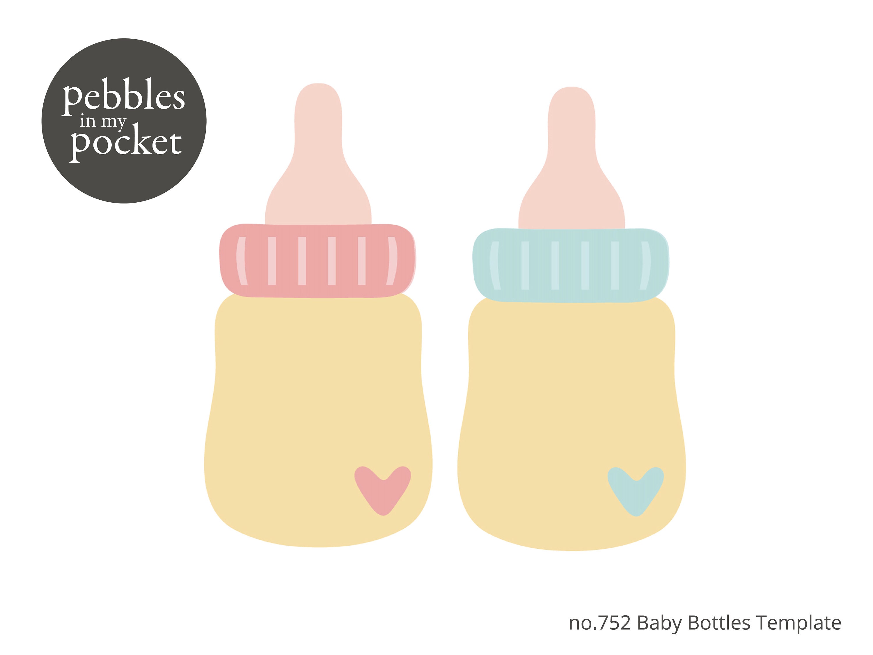 Baby Bottle Template