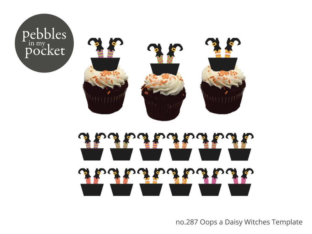 No.287 Oops A Daisy Witches Digital Download Print/cut SVG & Pdf - Etsy