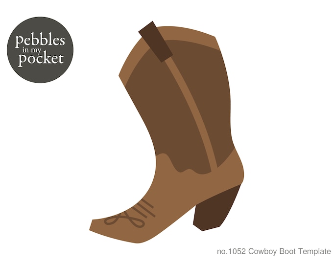 Cowboy Boot SVG - Boot SVG - Working Boot SVG - Digital Download - Boot ...