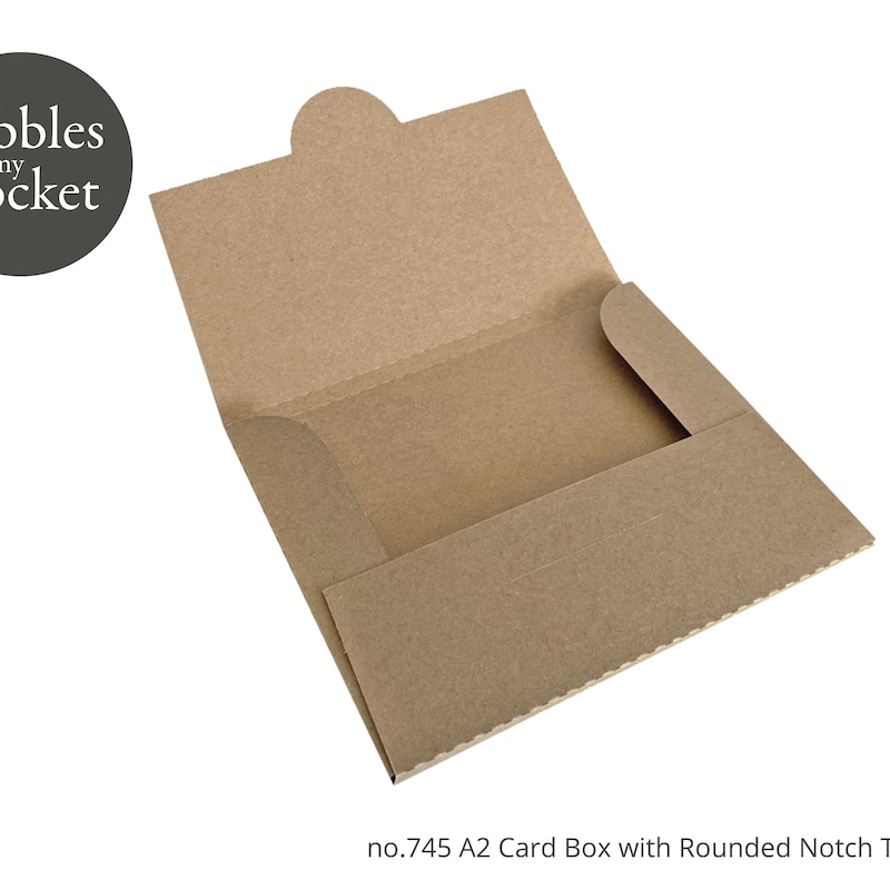 Rounded Card Box - Etsy
