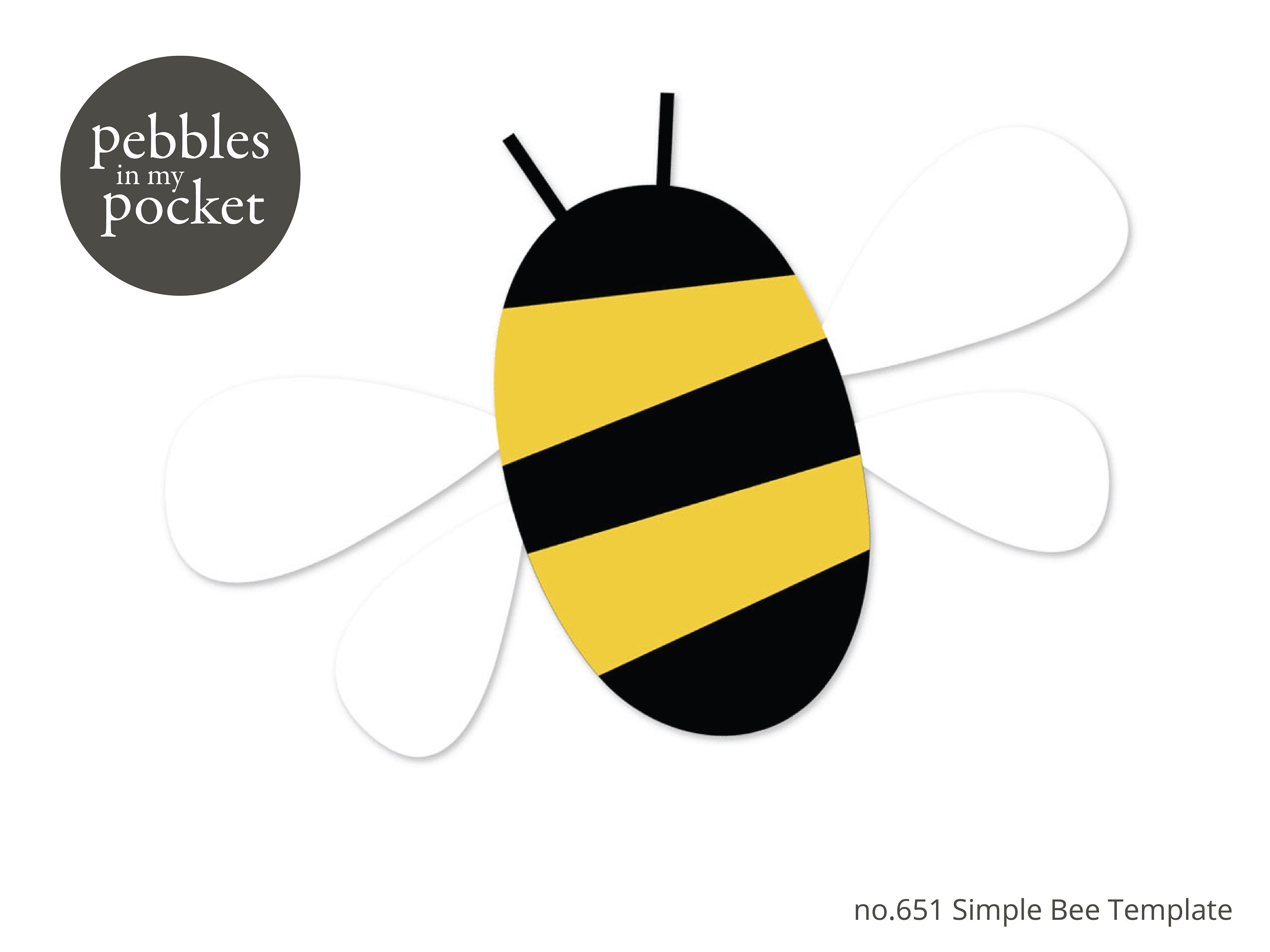 Cute Bee Template
