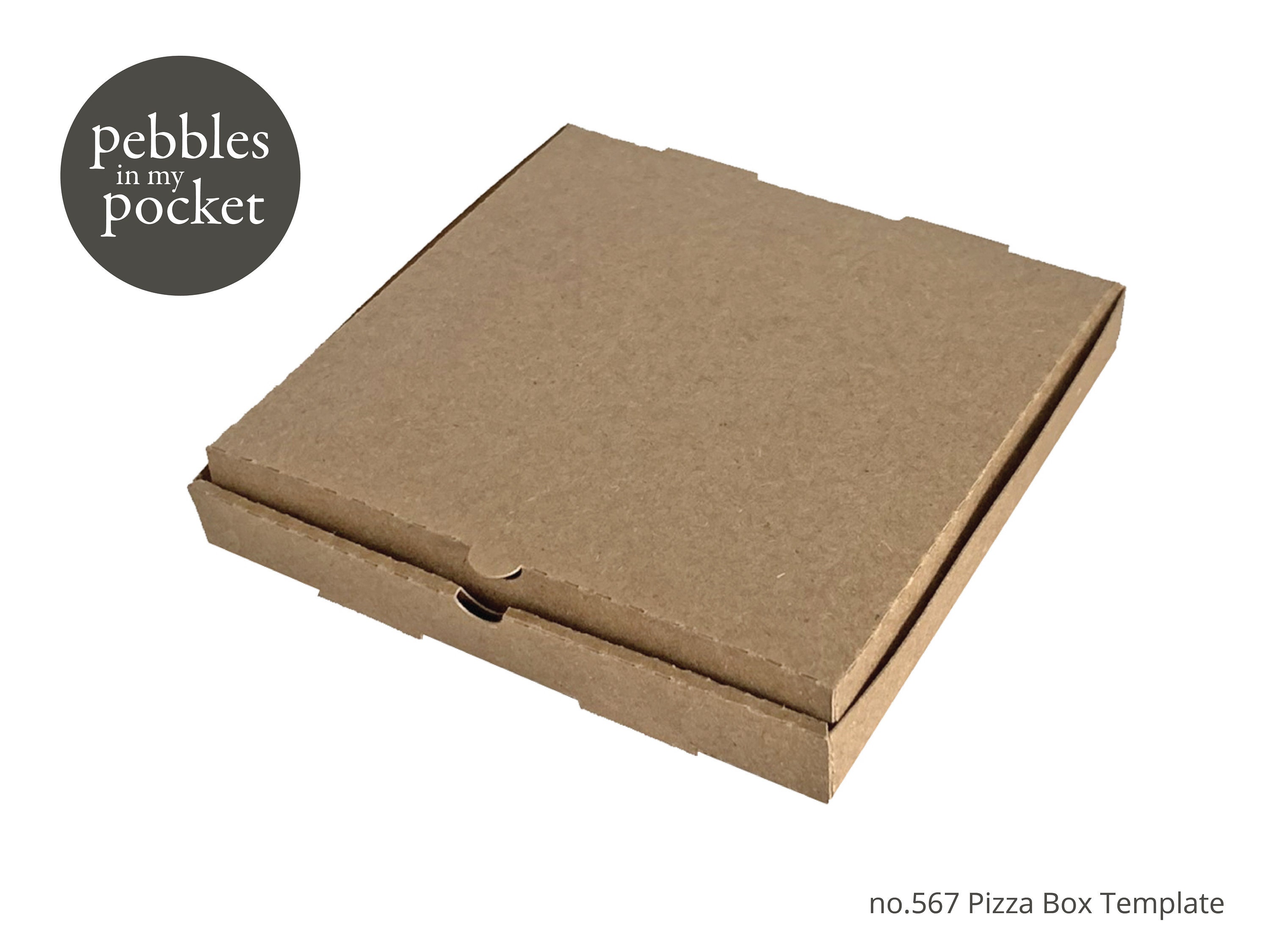 Pizza Box Printing Template