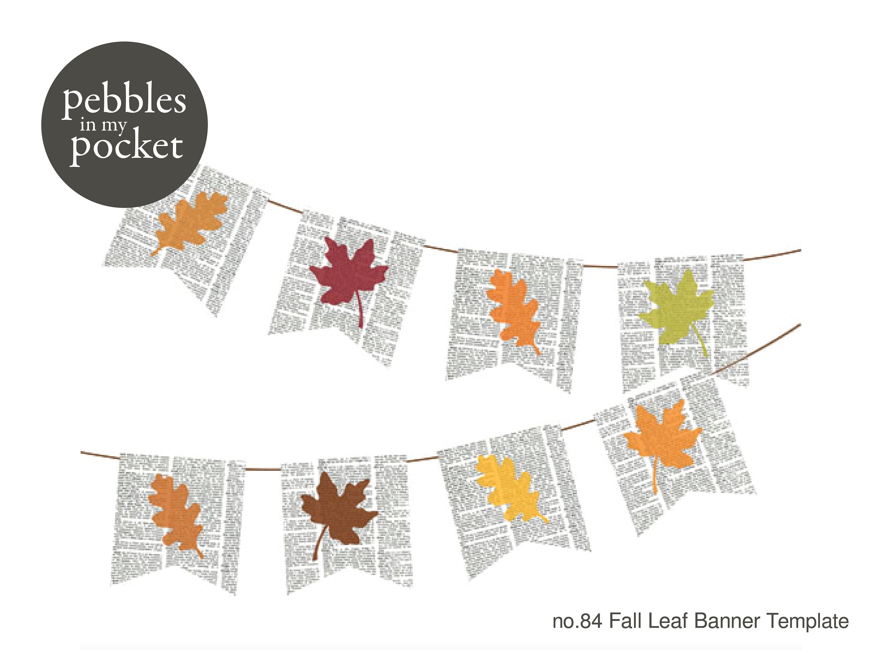 Autumn Leaves Banner