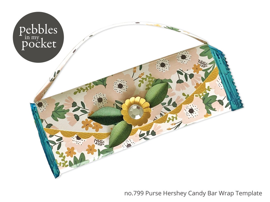 No.799 Candy Bar Purse Digital Download SVG & Pdf - Etsy