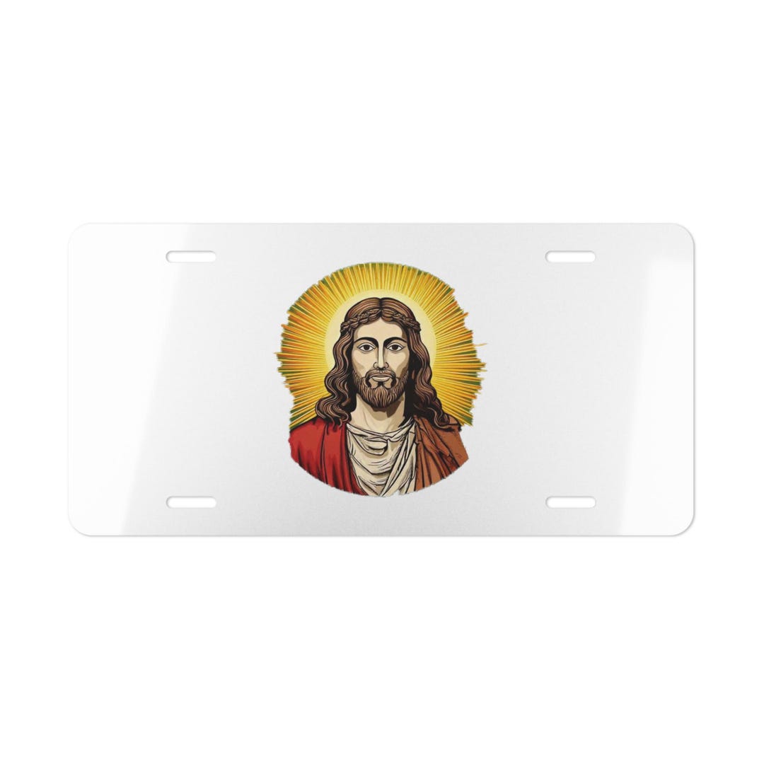 Jesus Vanity Plate - Etsy