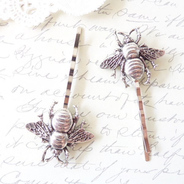 Bee Hair Pins - Etsy