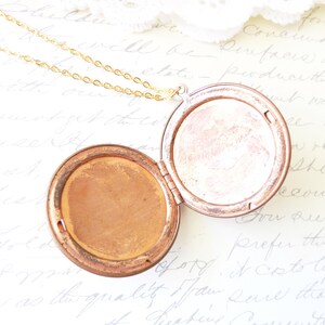 Copper Bee Locket - Bumble Bee Locket - Bumblebee - Round Locket ...