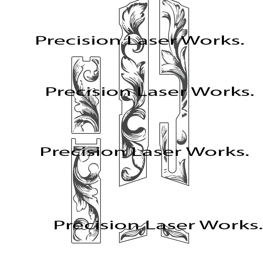S&W Mp Shield Laser Svg Etching Files - Etsy