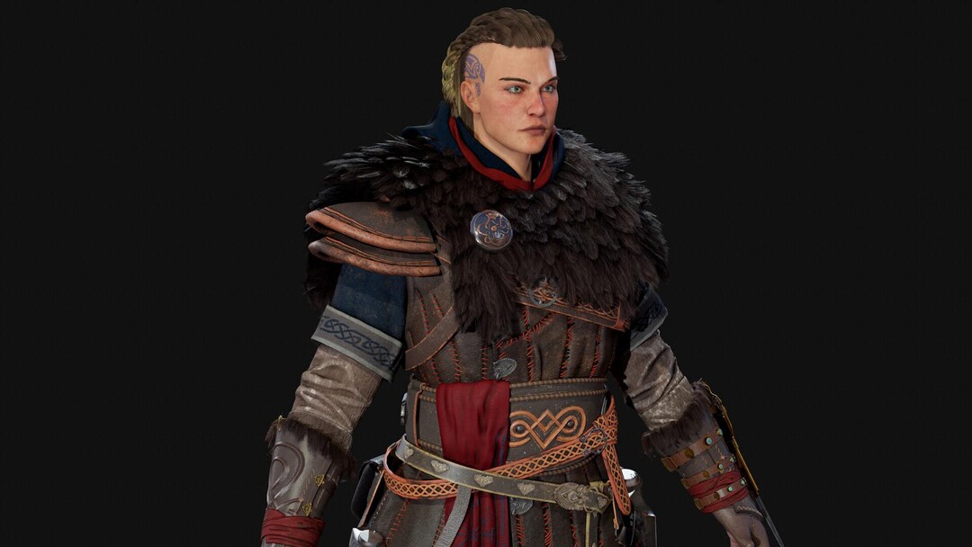 Ubisoft Assassin's Creed Valhalla Eivor Highpoly Game-ready Character ...