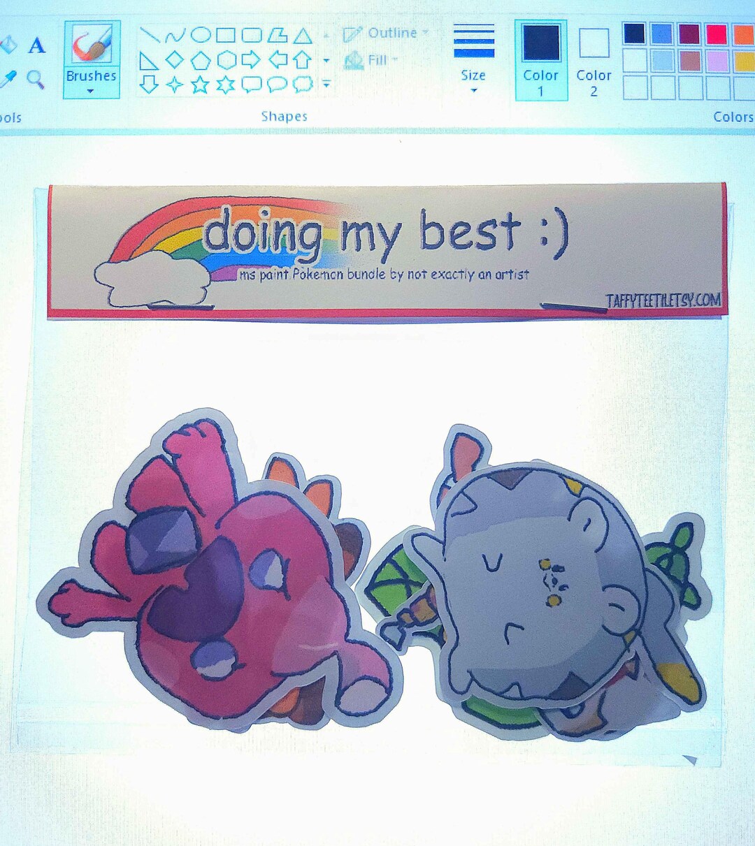 Doing My Best Sticker Pack - Etsy
