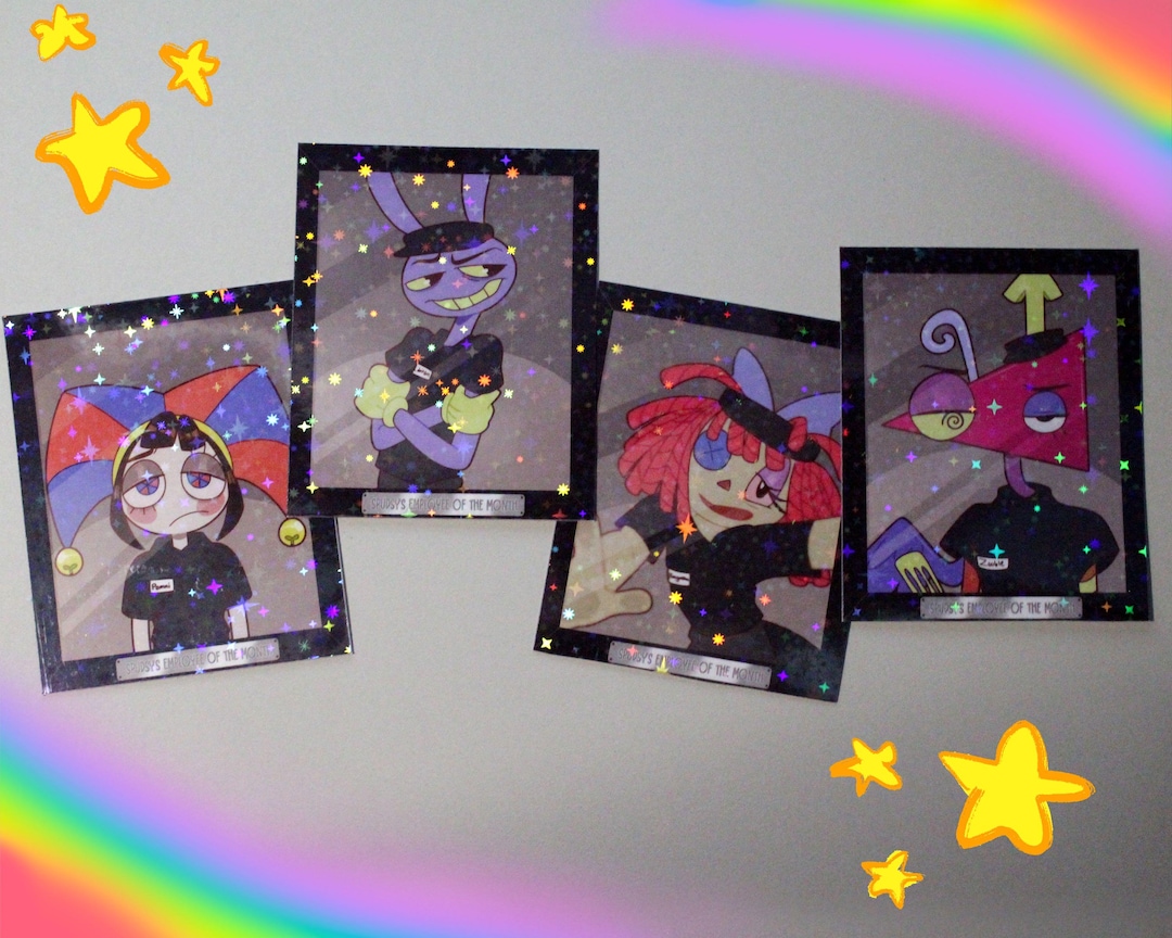 TADC - Employee of the Month Stickers - Etsy