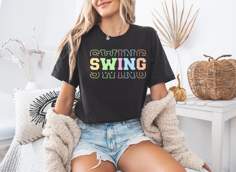 Vintage Swing Dance Shirt Lindy Hop, Jitterbug and Retro Dance Tee ...