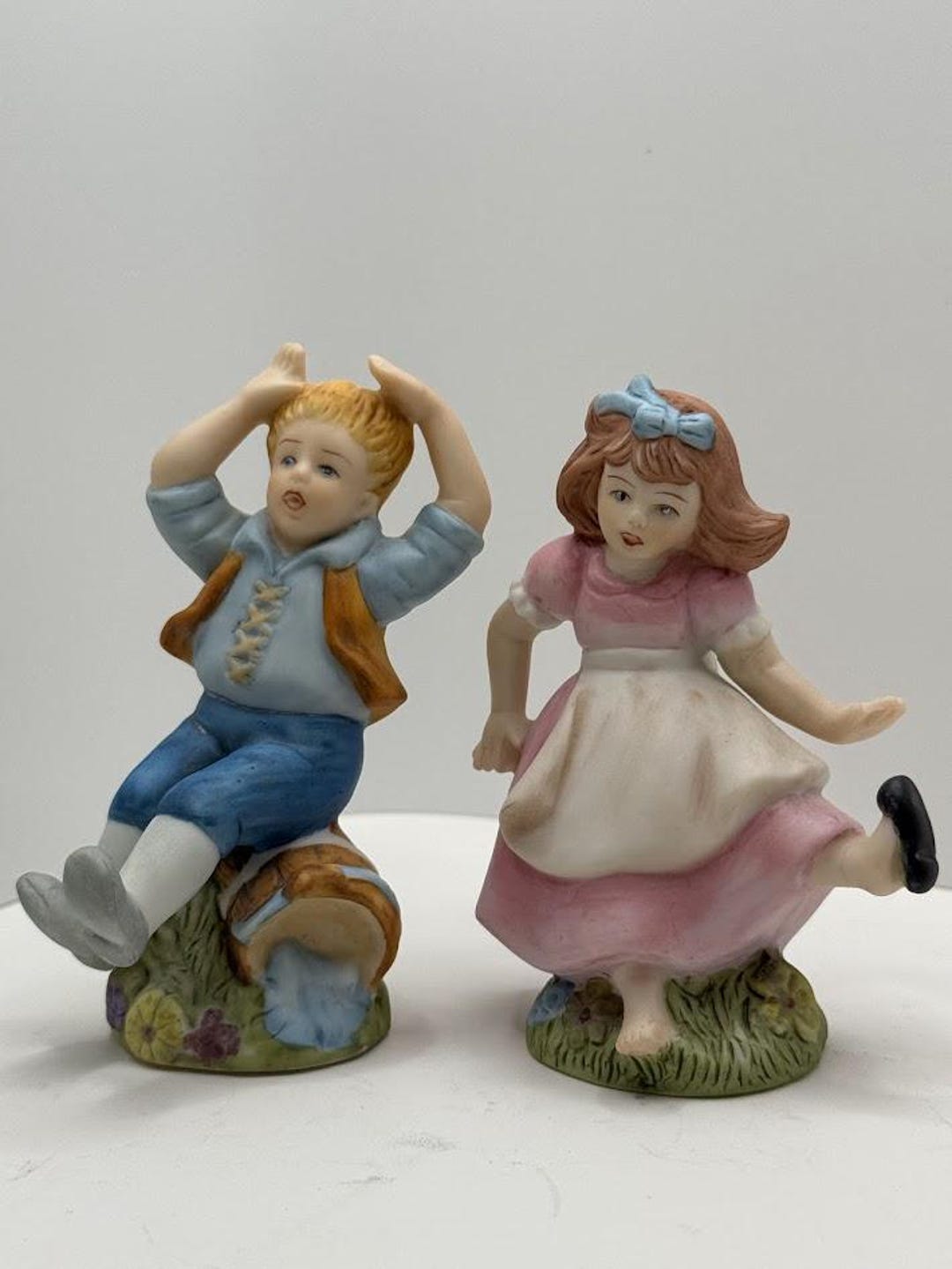 Storybook Pairs Jack and Jill Salt and Pepper Shaker Set - Etsy