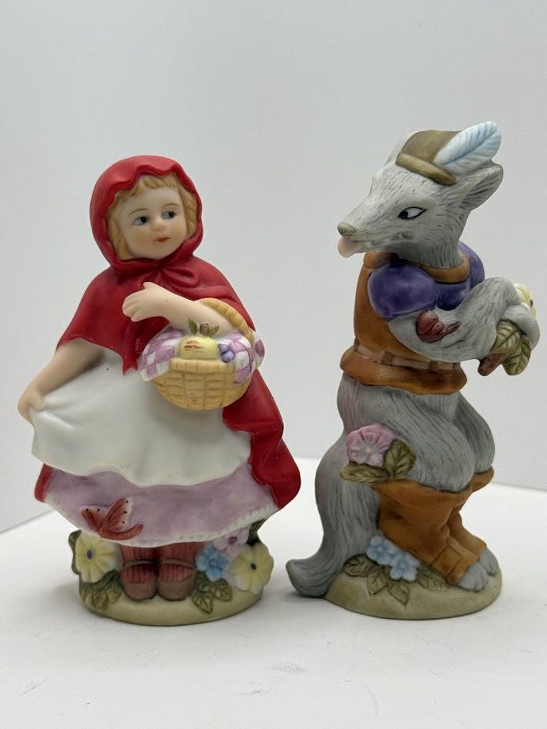 Storybook Pairs Little Red Riding Hood and the Wolf Salt and Pepper ...