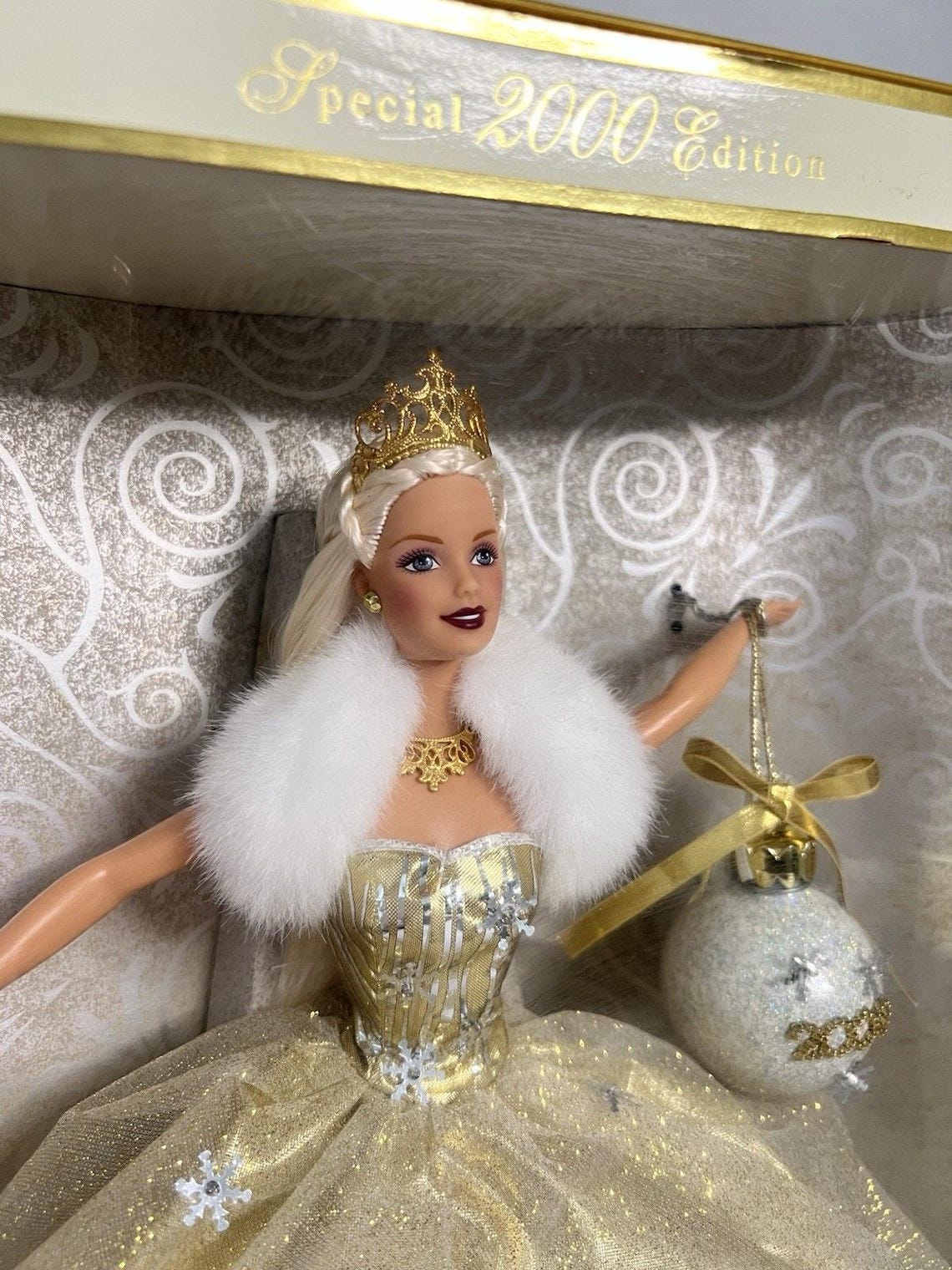 Vtg Special 2000 Edition Celebration Barbie, Gold, Mattel (28269) NRFB ...