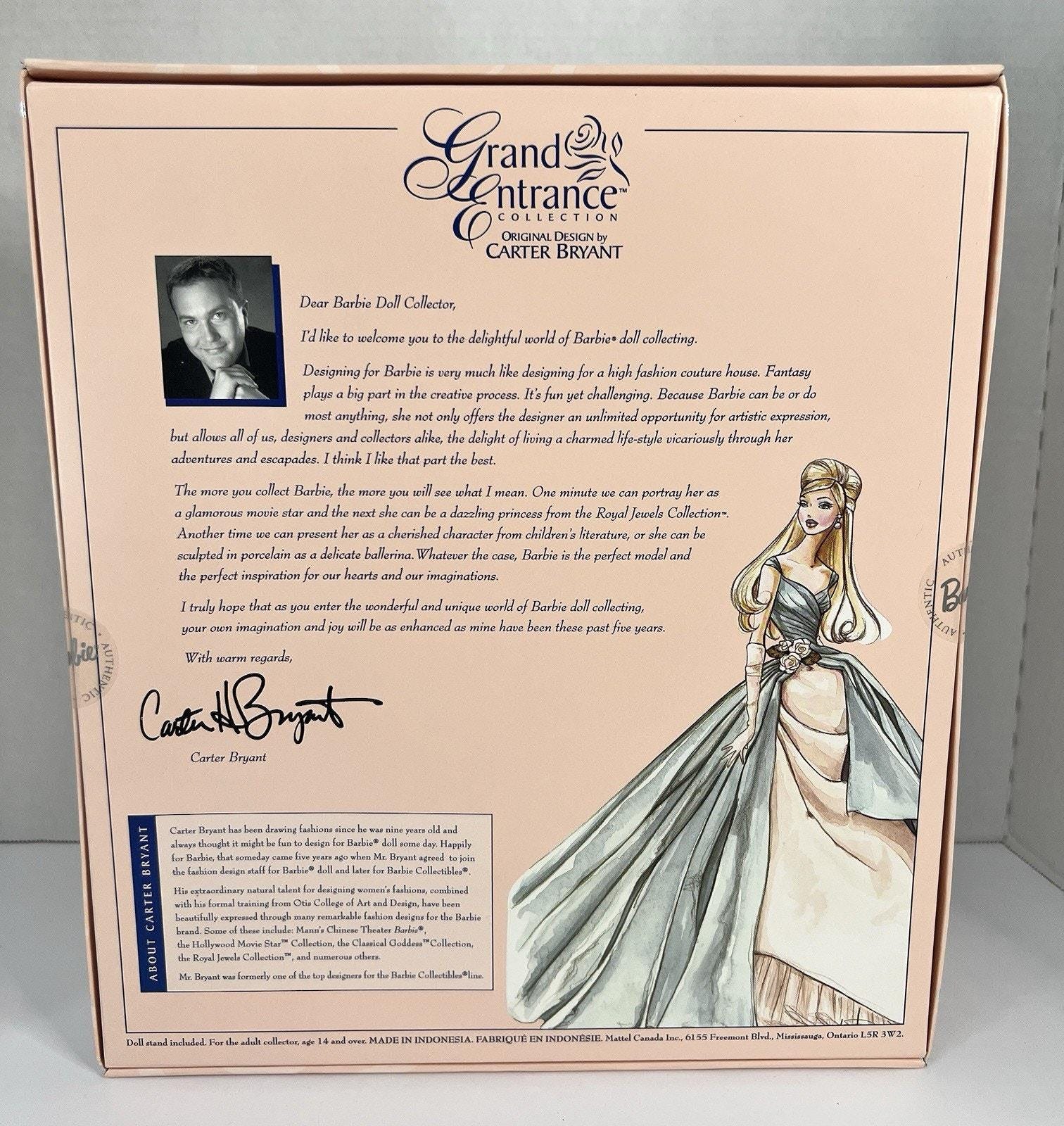 Vtg Grand Entrance Barbie Doll by Carter Bryant Mattel #28533 NRFB - Etsy