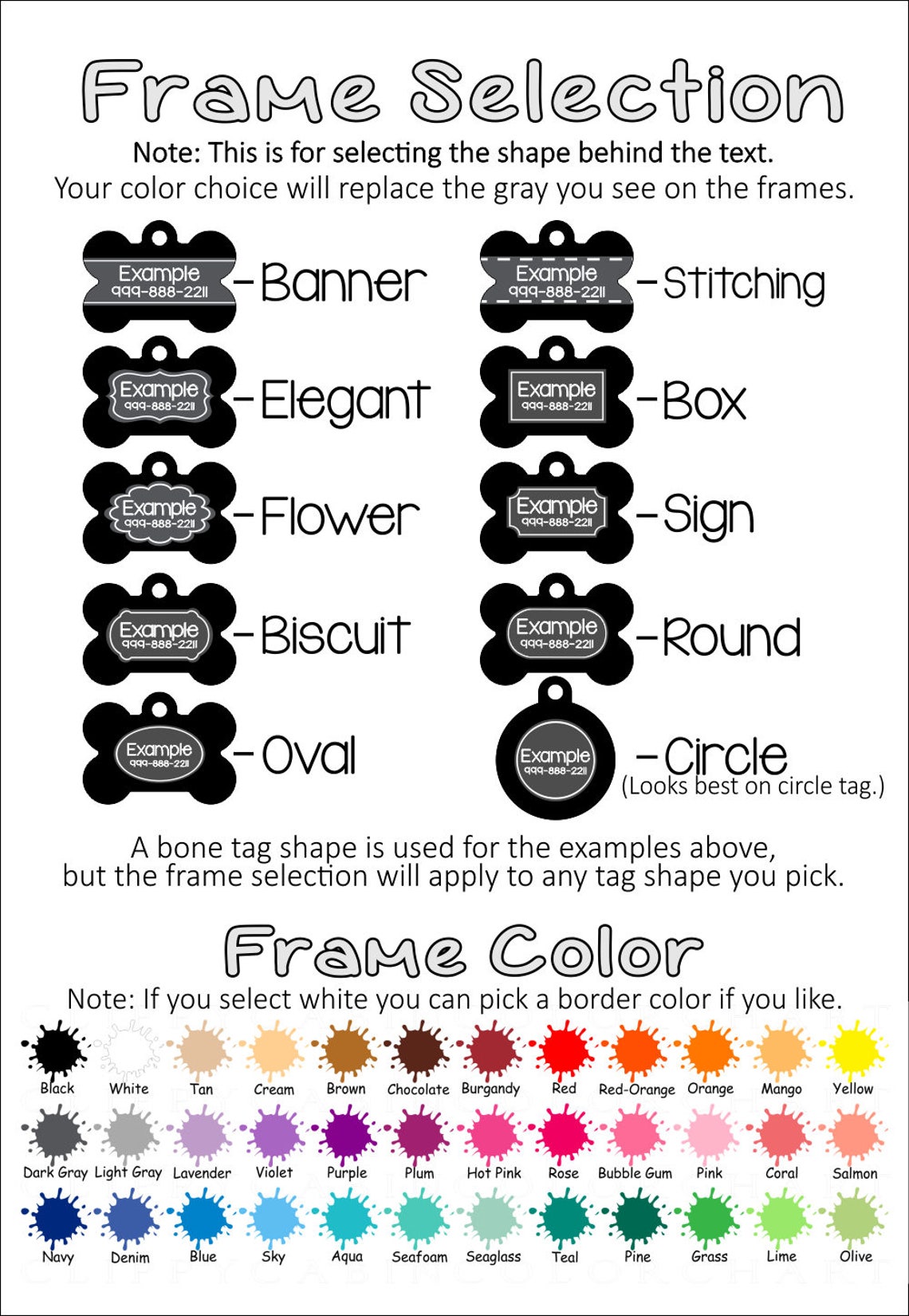 Custom Double-sided Dog Tag Personalized Pet Tag Personalized - Etsy