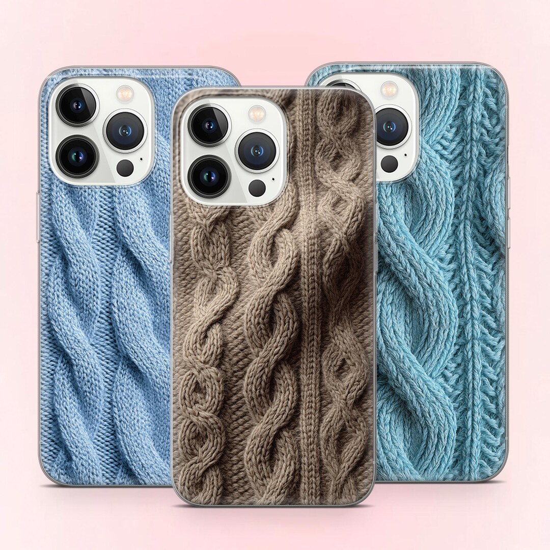 Cozy Knit Texture iPhone Case for Iphone, Samsung & Pixel - Etsy