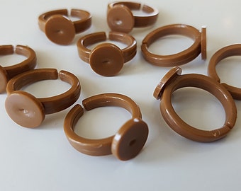 3 Inch Clear Plastic Acrylic Craft Rings 5/16 Inch Thick 12 Pieces - Etsy