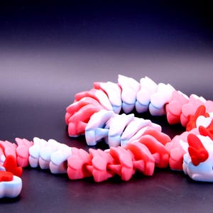 Cupid Snake – Heart-tail Articulated Snake With Cute Boopable Snoot - Etsy