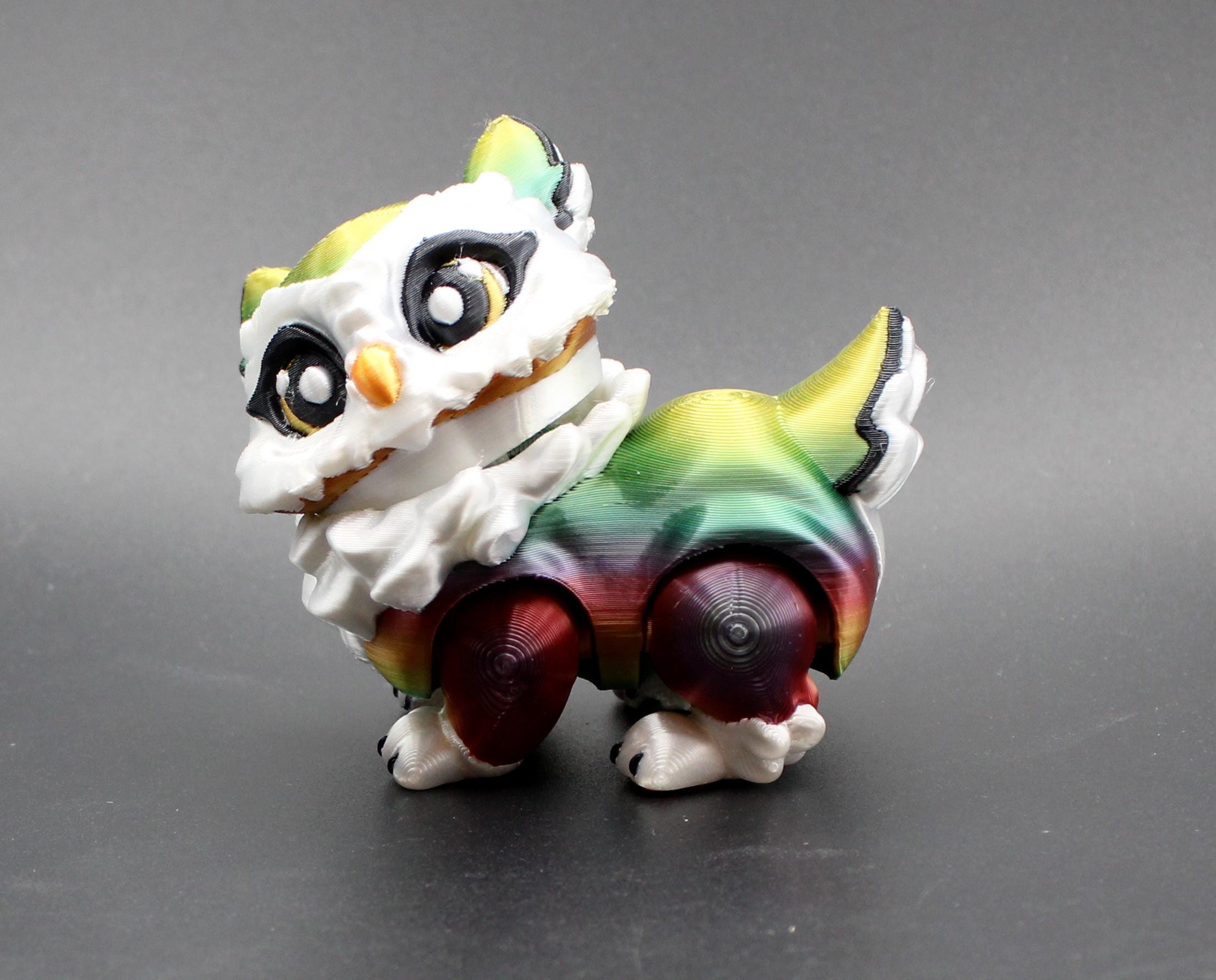 Mini Owlbear Cub Figurine – 3D Printed Articulated Dnd Familiar ...