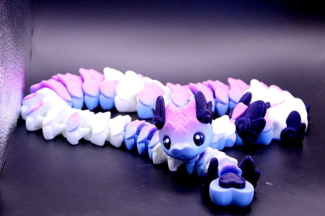 Cupid Snake – Heart-tail Articulated Snake With Cute Boopable Snoot - Etsy