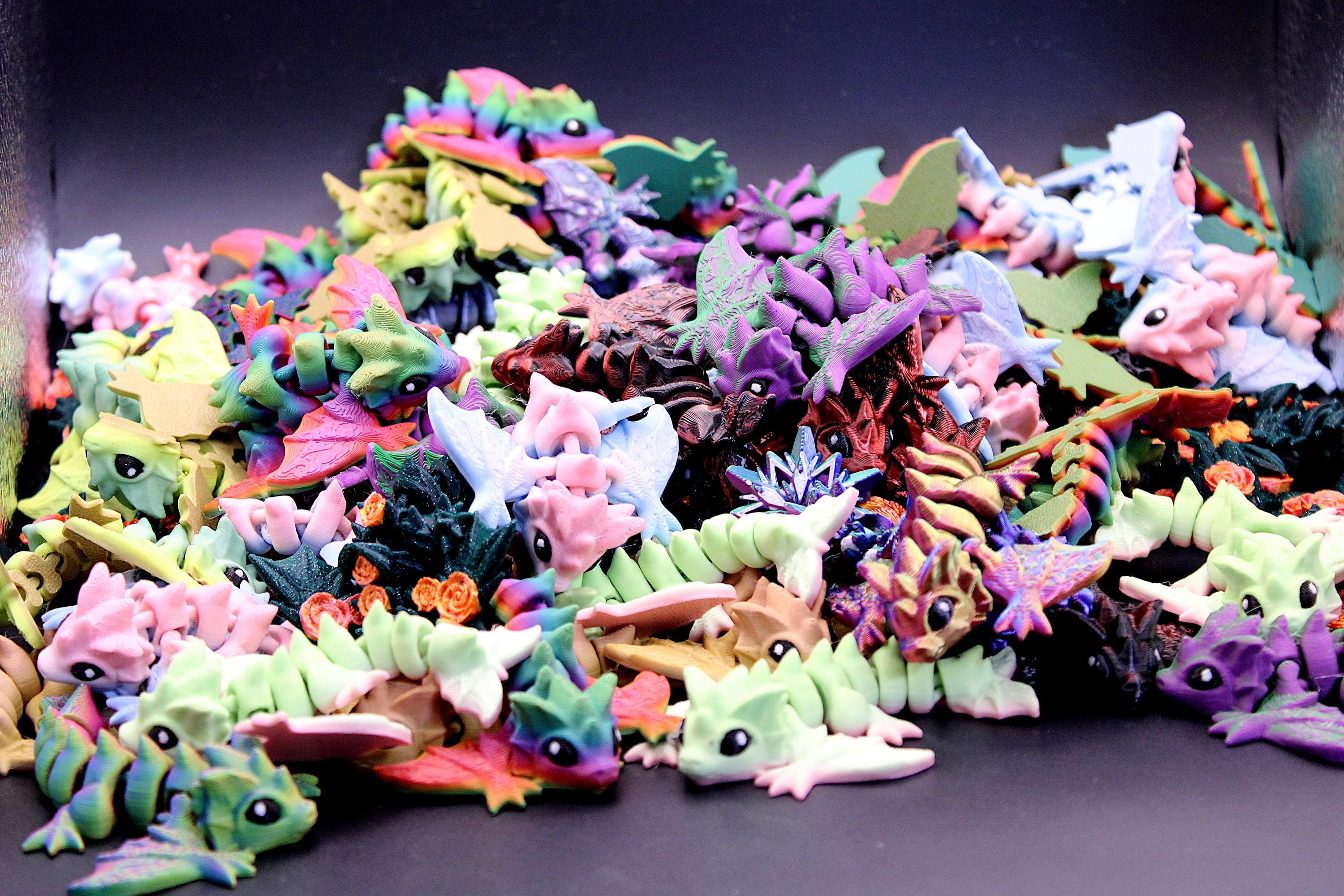 3D Printed Mini Wyvern: Tiktok Trend, Party Favors - Etsy