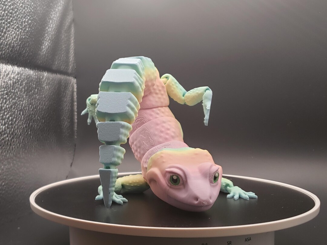 Articulated Leopard Gecko – 3D Printed Fidget for Focus & Calming ...